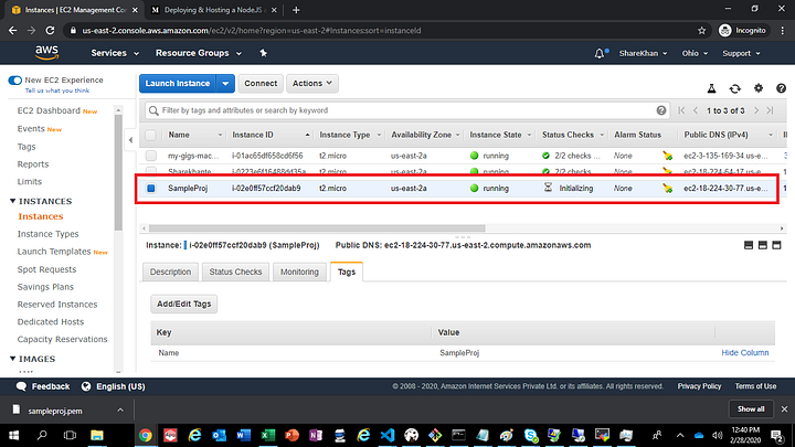 Hosting multiple Node.JS apps in a single AWS EC2 instance | by Atishubh Vaishnaw | Medium