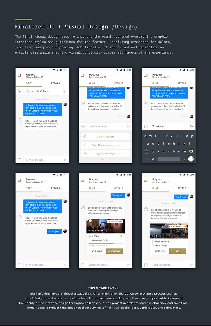 Designing a Chatbot Conversation: UX Design Process Case Study ...