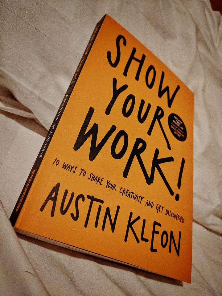 Show your work by Austin Kleon | The Book Cafe