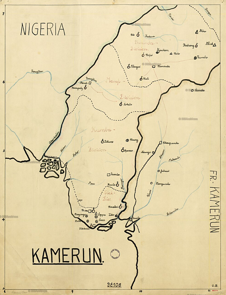 100+ years Cartographical History of Southern Cameroons | by W Munji ...