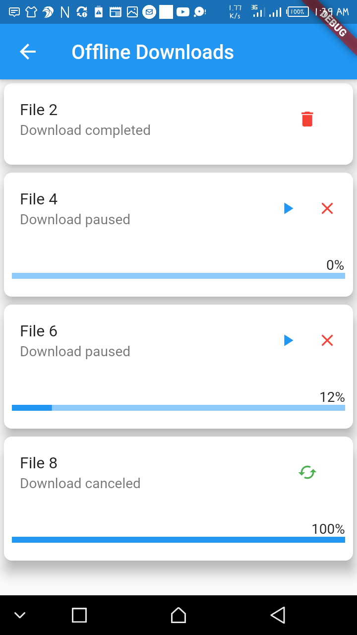 Flutter_Downloader package implementation made easier. | by Ezeagu ...