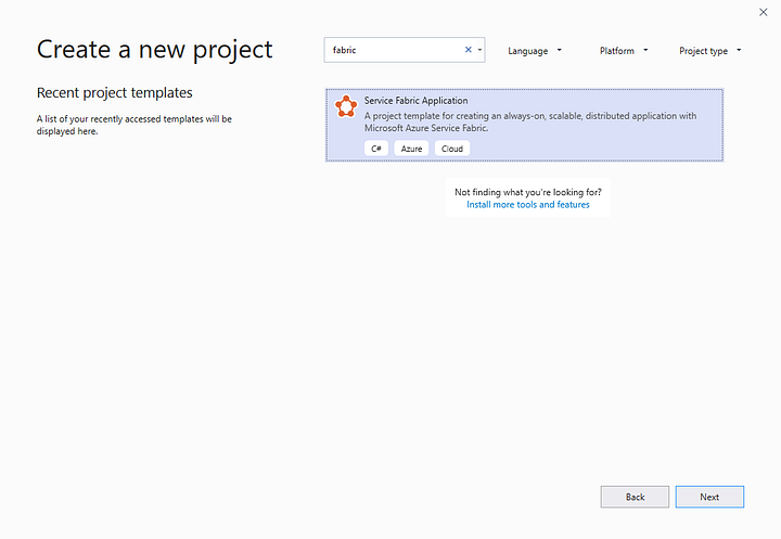 Microservice In ASP.NET Core Using Azure Service Fabric [Visual Studio 2019] | by Sarthak ...