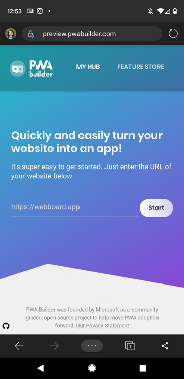 New PWABuilder release!. Towards the end of last year we… | by Justin Willis | PWABuilder | Medium