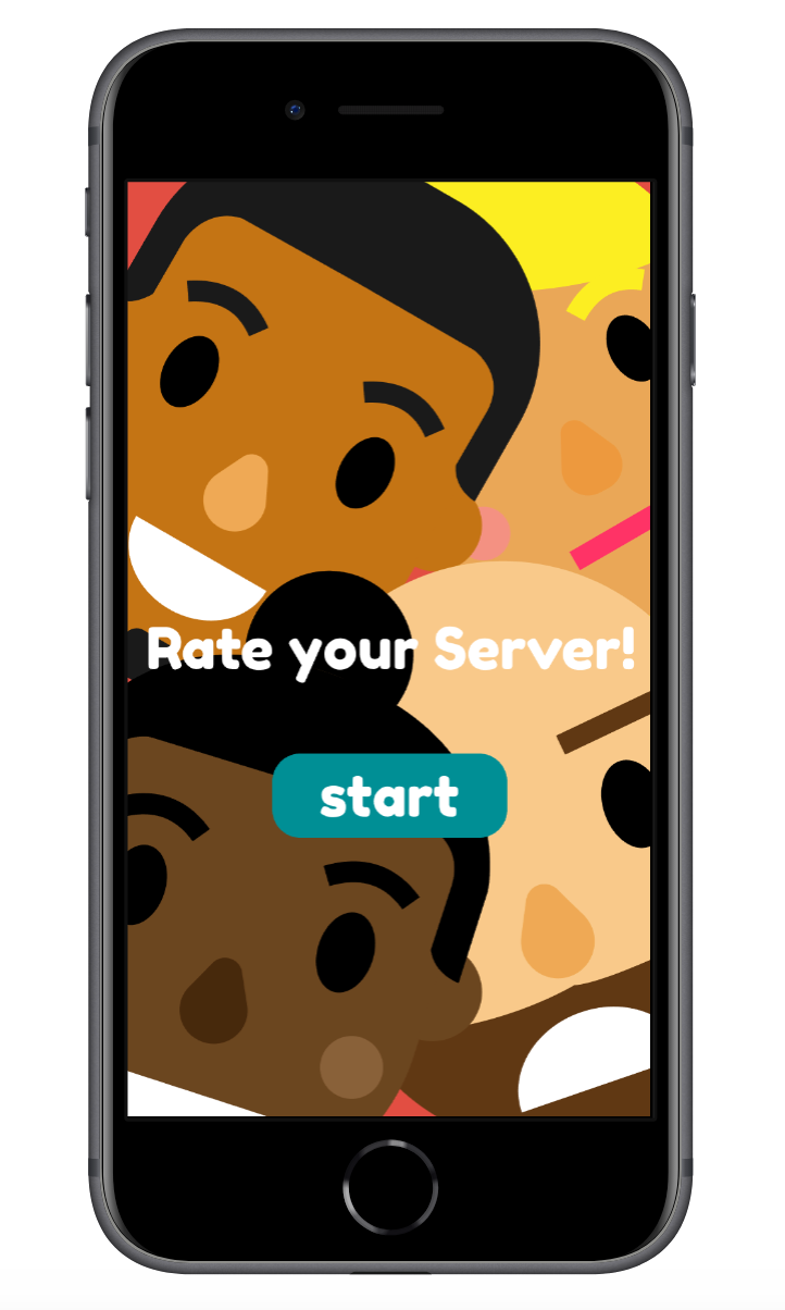 Rate Your Server! How UX design can impact small scale projects. | by ...