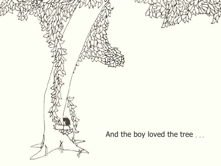 The Giving Tree Illustrations Little Boy