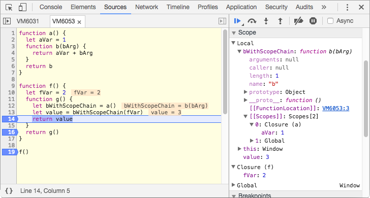 Throwing off our scope chains. Eve gets away with just one global… | by ...