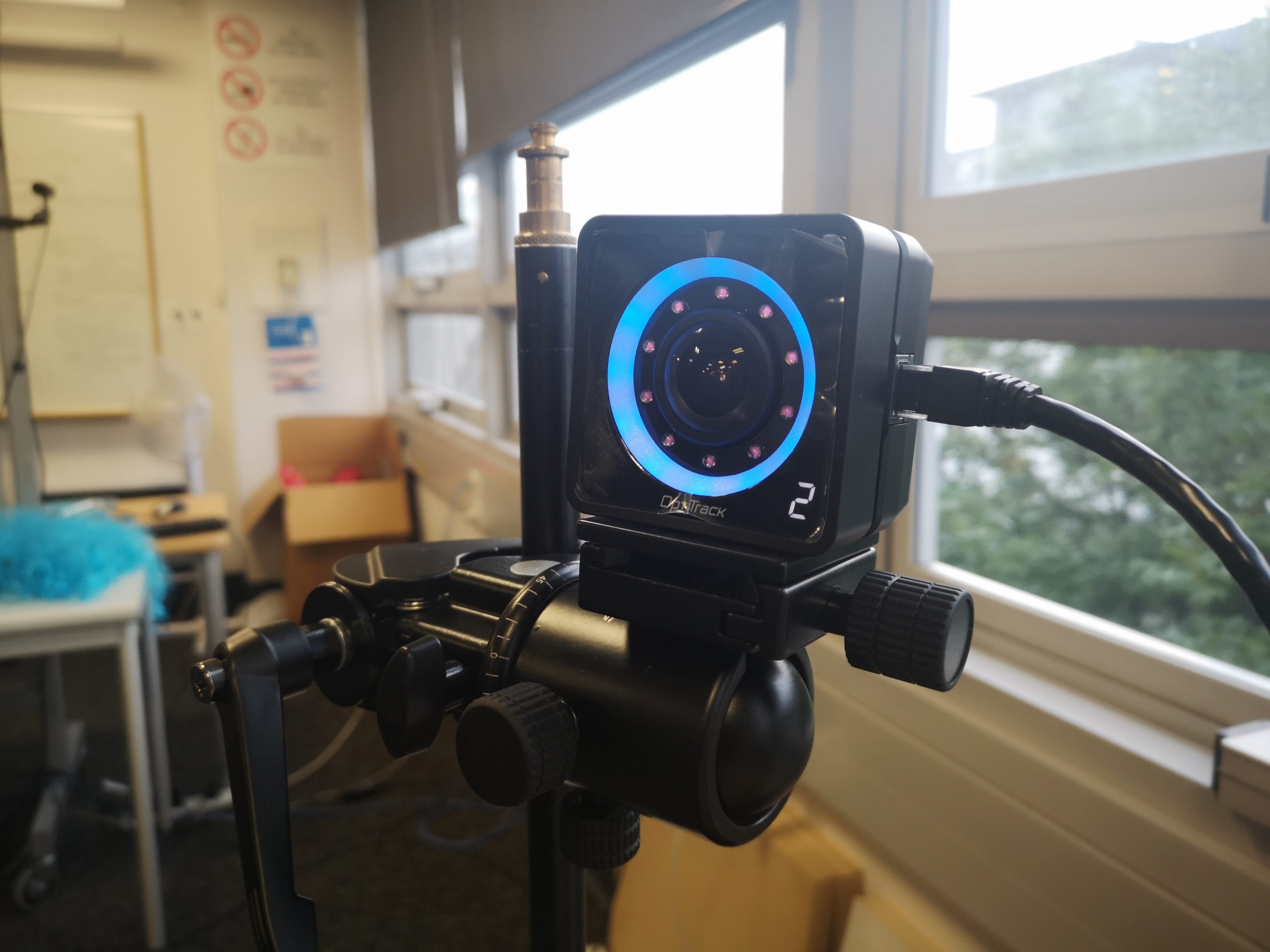 Opti-Track System — Installation. So.. my first task was to set up the ...