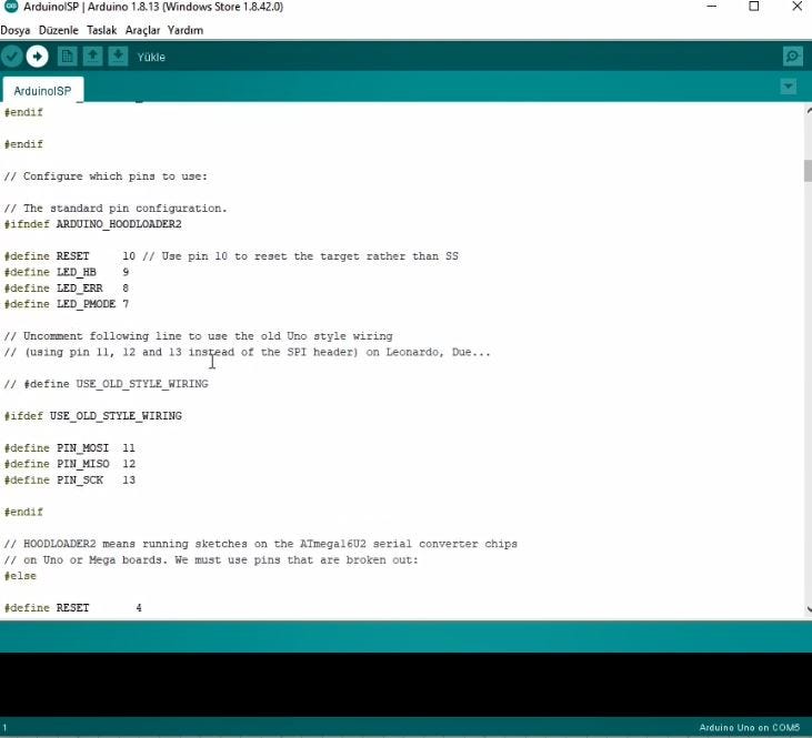 Arduino Kullanarak 8051 Programlamak (ArduinoISP) | by Kubilay Özdemir | Medium