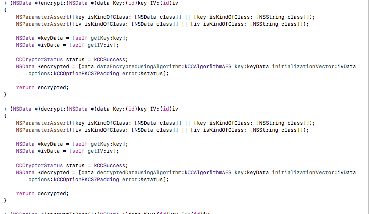 Data Encryption in iOS using AES. Data encryption is one of the ways of ...