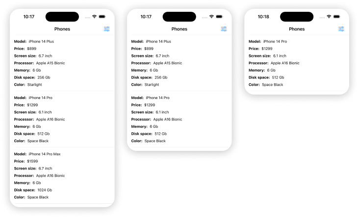 Multi Select Filter In Swift How To Implement Filtering Logic Using By Rodion Artyukhin 5372