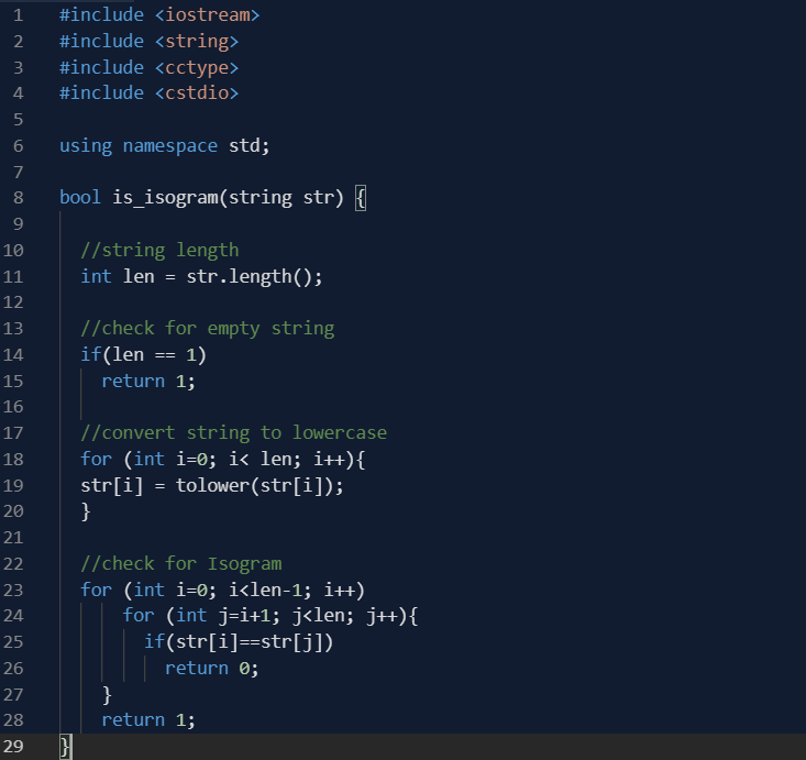 Codewars Experiment #2: Isograms. Q: An isogram is a word that has no… | by Sujith Santhosh ...