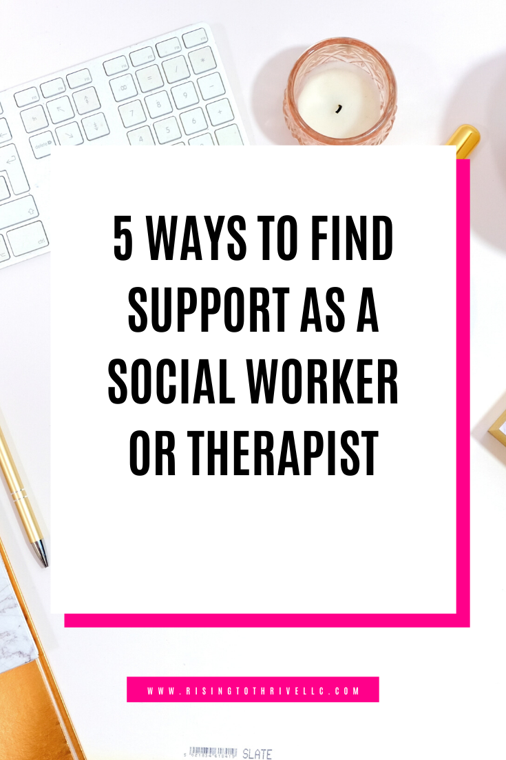 5 Ways To Be Supported As A Social Worker or Therapist | by Coach ...