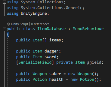 Classes in C# using Unity. What are classes, custom classes, and… | by Jared Amlin | Level Up Coding