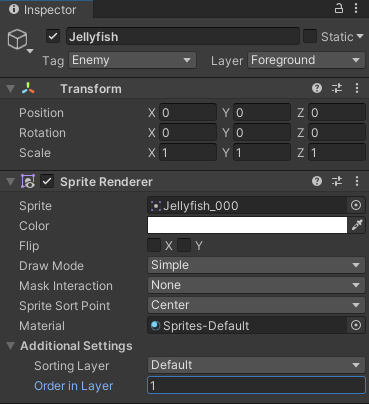 Making a Jellyfish Part II: Unity Implementation and Enemy Behavior | by Jared Amlin | Nerd For ...