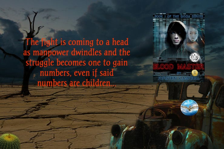 “Blood Master is the first in a series, and so there is more to ...