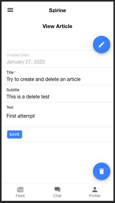Create a Full Mobile App (2): Add CRUD, Components and Services using Ionic5, Angular8 and ...