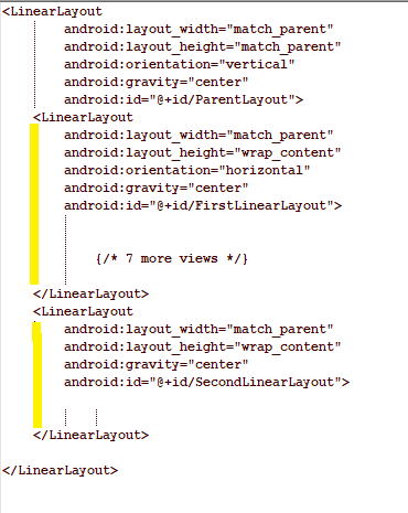 Designing Bar charts using LinearLayouts in Android | by Hamza Ahmed (Bidchol) | Medium