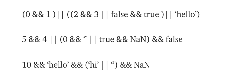 Short Circuit Assignment Evaluation In Javascript By Duke Nguyen The Startup Medium