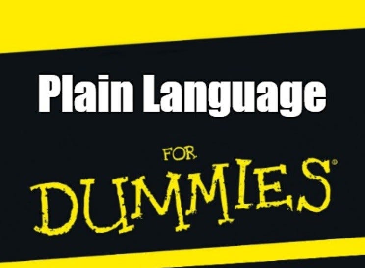 A beginner’s guide to plain language | by Natalia Torro | Medium