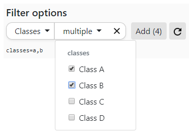 Web filter-bar for API query parameters | by Geopackix | Medium