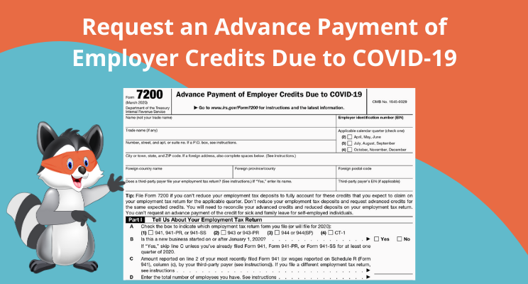 Requesting an advance on your tax credits (Form 7200) | by TaxBandits ...