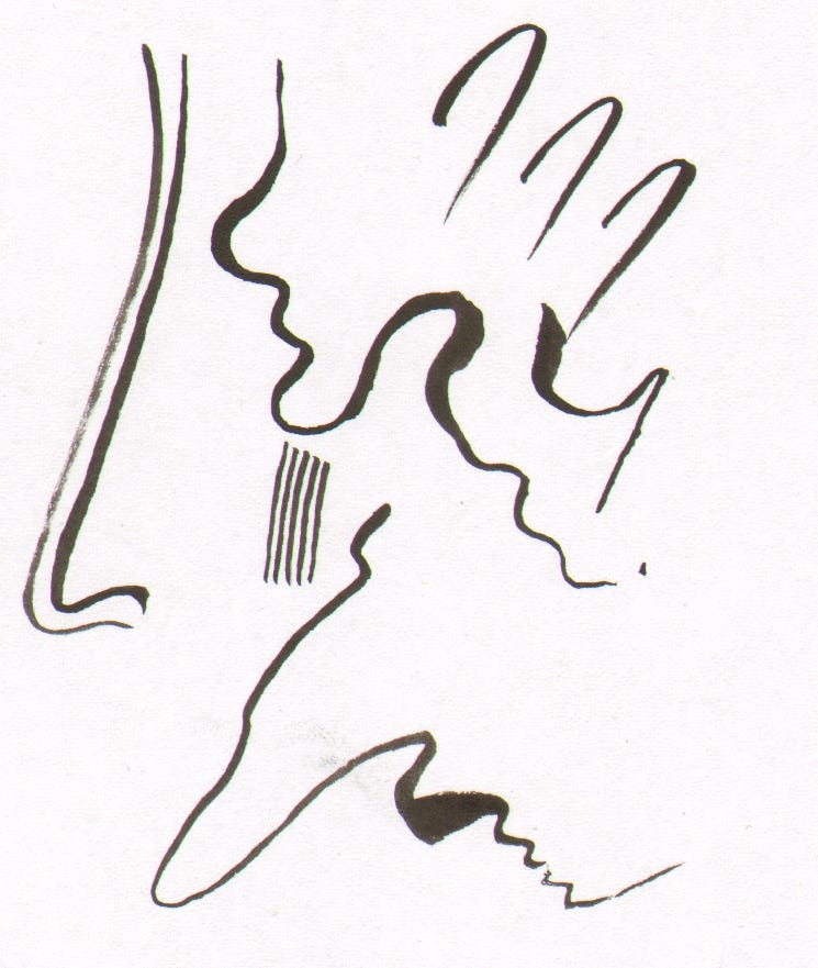 The Power Of Lines When I Was Around Ten To Twelve Years By Nicole