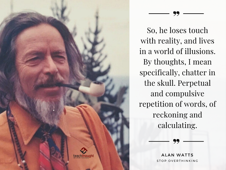 Say “Hi” to Alan Watts. 6 teachings by Alan Watts that uplift… | by Dr ...