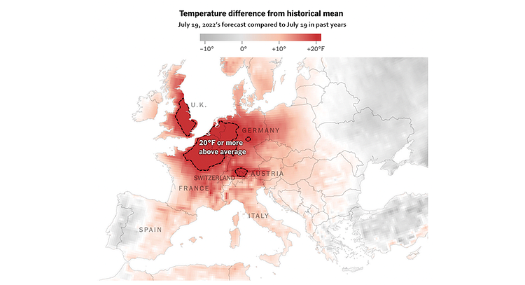 The Weather Corner | Climate change has turned Western Europe into a ...
