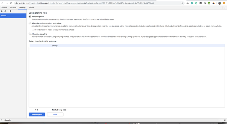 Detect The Memory Leak In Your Node App Profiling Node App By Shubham Verma The Startup