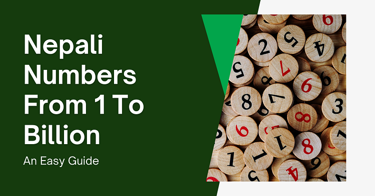 Nepali Numbers From 1 To Billion — An Easy Guide | by Ling Learn Languages | Medium