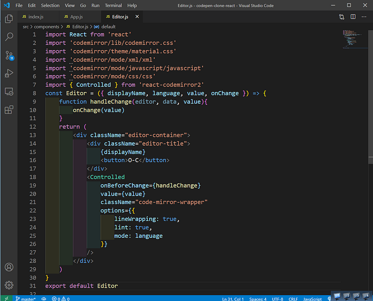 Build a Simple CodePen Clone using React | by Nabendu Biswas | Medium
