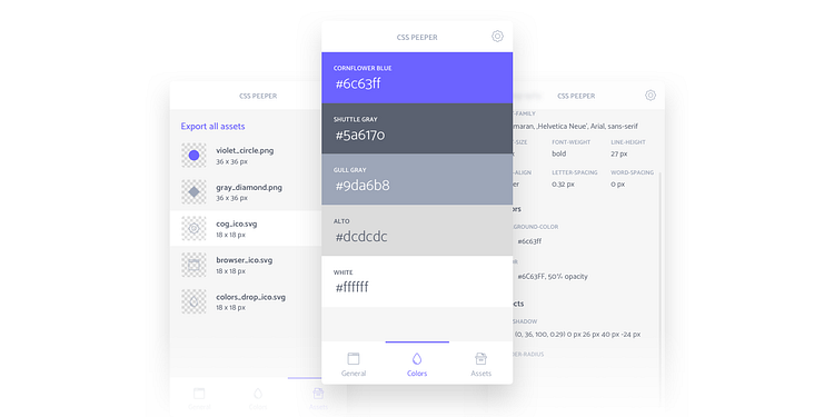 Introducing CSS Peeper: Smart CSS viewer tailored for Designers | by Dawid Młynarz | CSS Peeper ...