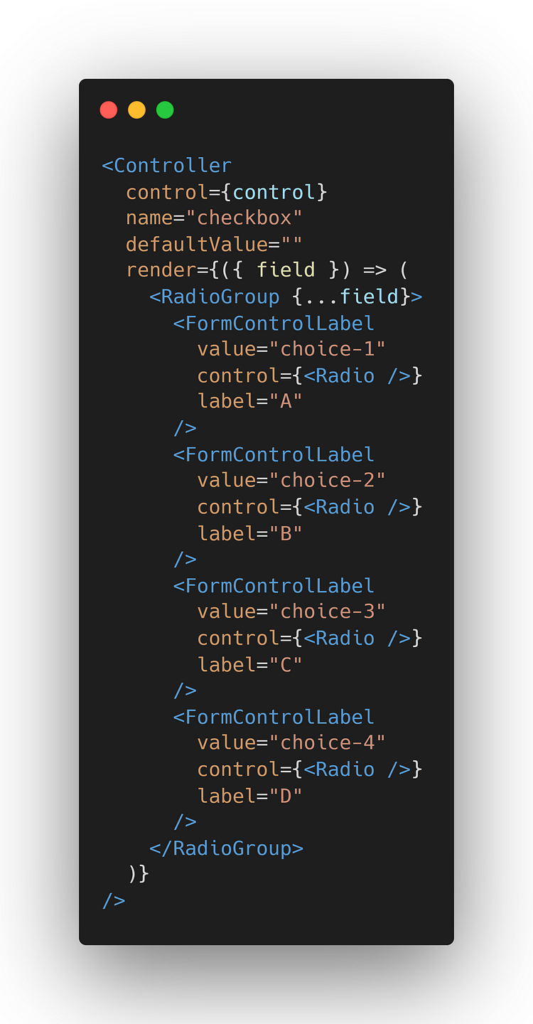 React-hook-form with Mui Examples | by steveleung9527 | Level Up Coding