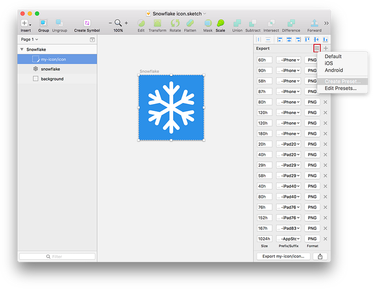 Painless icon generation for iOS apps with Sketch and Xcode — Part 1 ...
