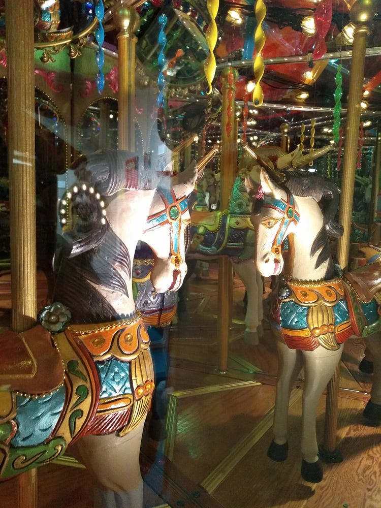 Carousel Exhibit Takes Spin Through History | by Iowa Culture | Iowa ...