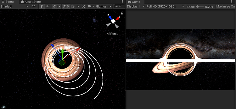 Creating a Black Hole Visualizer in Unity | by Gonçalo Chambel | Sep ...