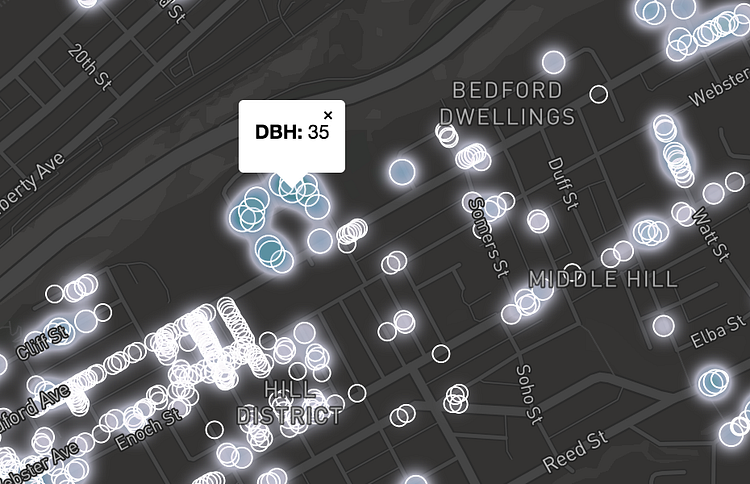 Mapbox Tutorial: Heatmap using GL JS | by Madison Draper | Medium