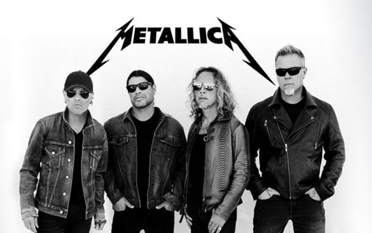 Metallica. Da alegria do começo à adrenalina… | by Eduardo Vieira ...