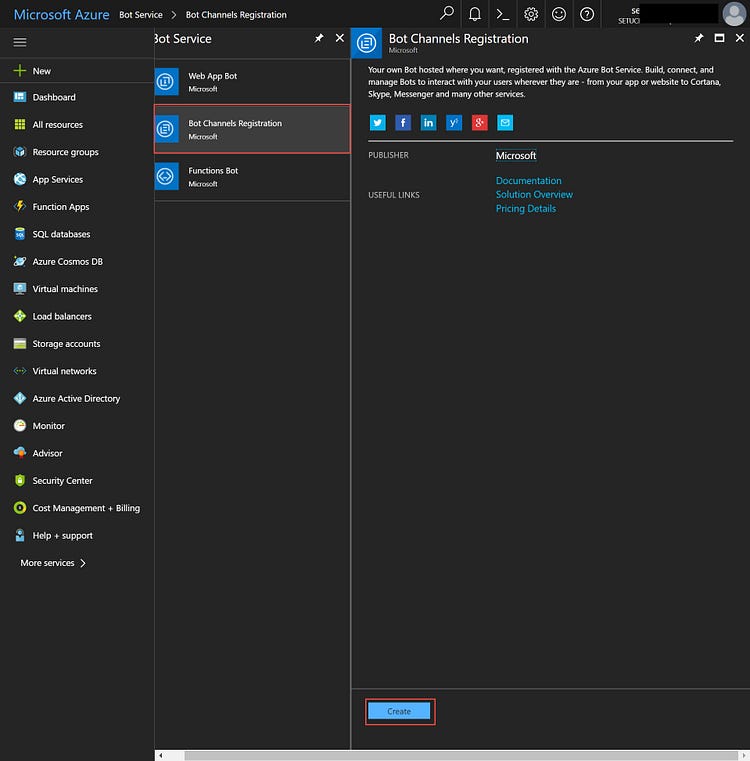 Getting started with Azure Bot Framework: Building and publishing your bot | by Setu Chokshi ...