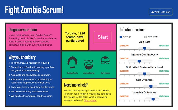 How We Improved The Zombie Scrum Survey | by Christiaan Verwijs | The ...