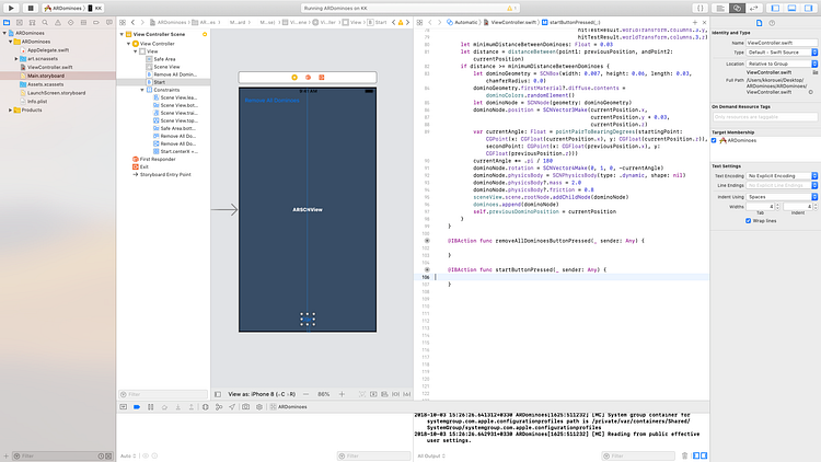 Creating an Interactive Dominoes Game Using ARKit and Swift | by Koushan Korouei | AppCoda ...