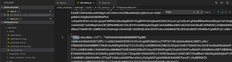 สร้าง PDF ภาษาไทย ด้วย ReactJS กับ PDFMake | by Sathittham Sangthong | Urbanice | Medium