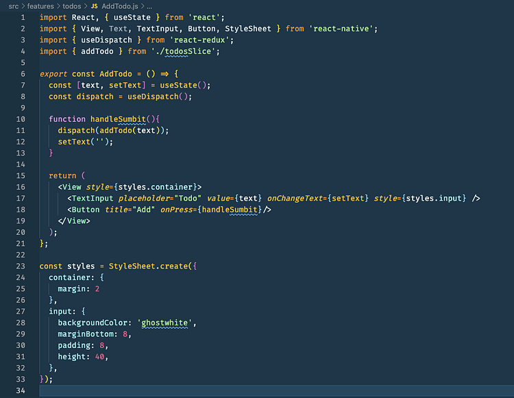 How to Build a Simple ToDo App in React Native using Redux Toolkit | by Yajana Rao | JavaScript ...