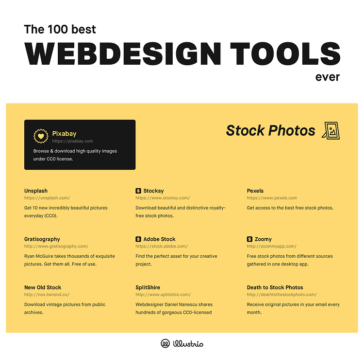 The 100 Best Web Design Tools Ever 🙌 | by illustrio | Medium