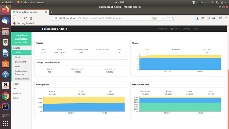 Monitore sua API com Spring Boot Admin e Actuator | by Gilberto | Medium