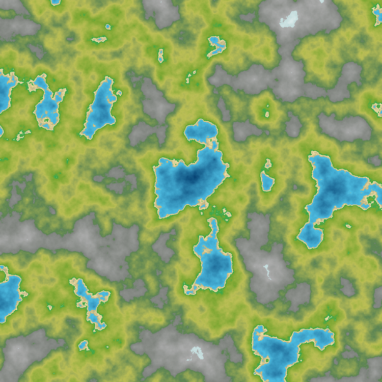 Heightmap generation using the Diamond Square algorithm — Part 2 | by Federico Scaramelli | Aug ...