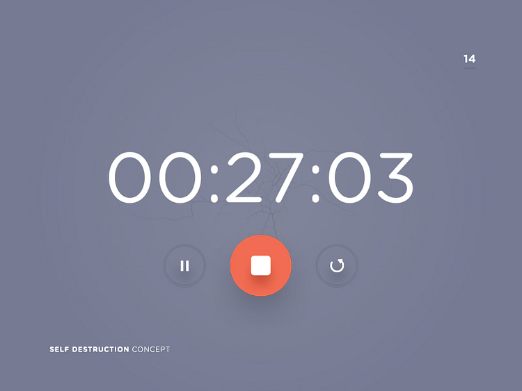 Timer UI Inspiration. via Muzli | by Muzli | Muzli - Design Inspiration