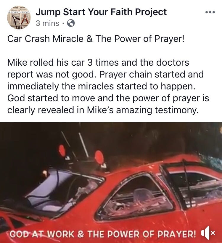 Car Crash Miracle & The Power of Prayer! | by JumpStartProject | Medium