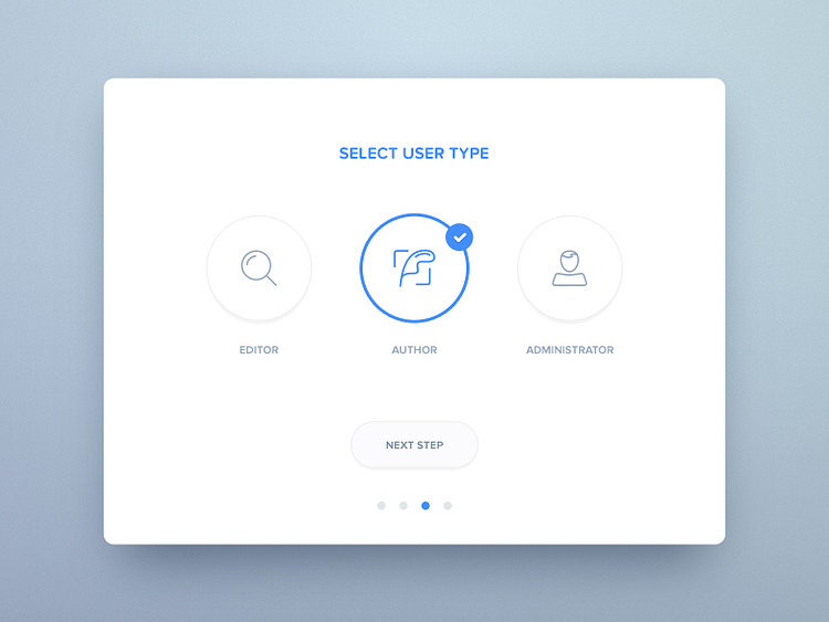 Select Page UI Inspiration. via Muzli | by Muzli | Muzli - Design ...