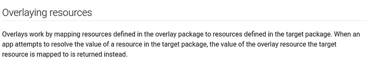 淺談「Runtime Resource Overlay」. Android：AOSP | by RICK | Medium